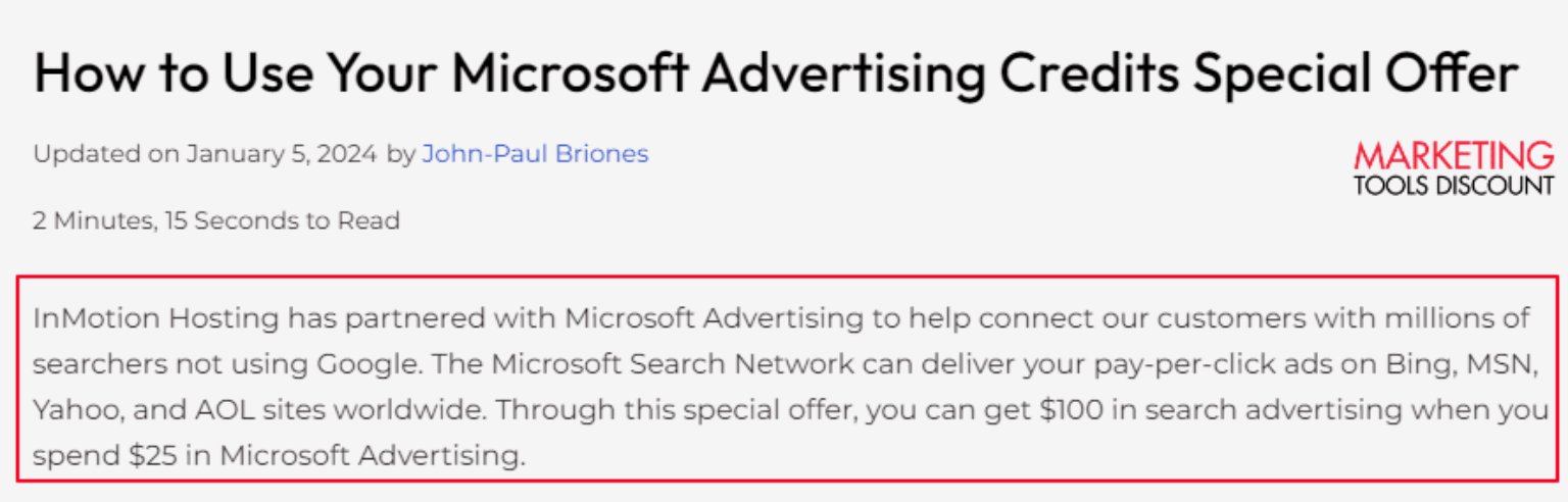 Bing Ads Coupon (Feb 2025) 7 Ways for $500 Ad Credit