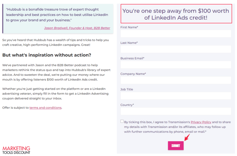 Linkedin Ads Coupon (Nov 2025) 7 Ways for $500 Ad Credit